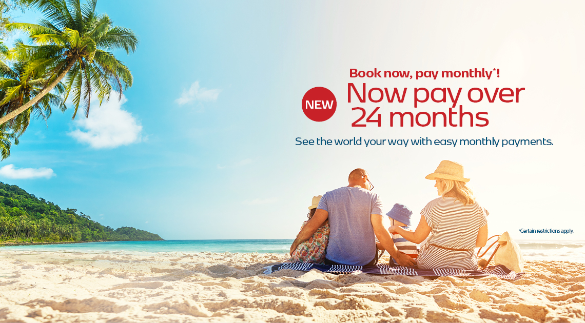 Pay Monthly for your Vacation | Get Approved Now | redtag.ca